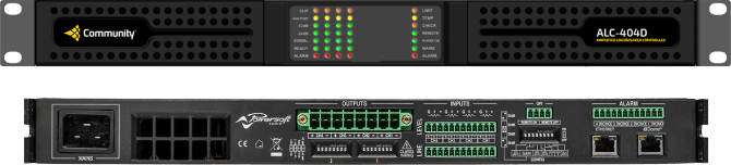 Biamp Community ALC-404D | Amplificador De Audio 4 Canales